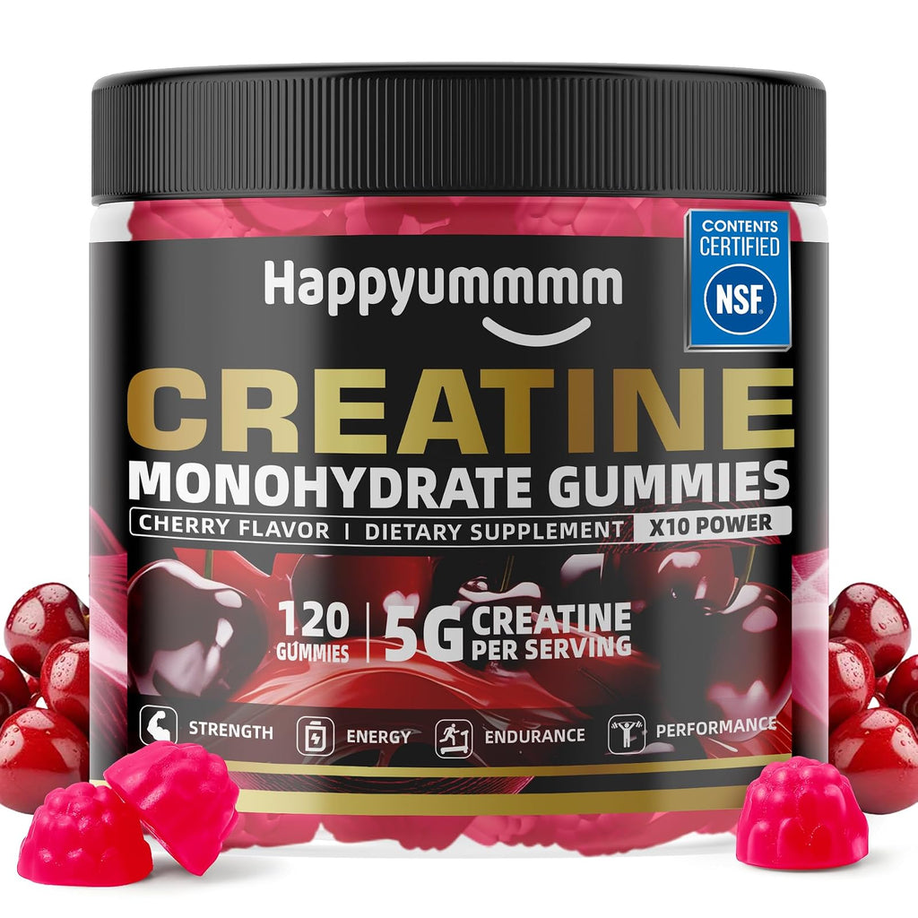 Happyummmm cherry creatine gummies