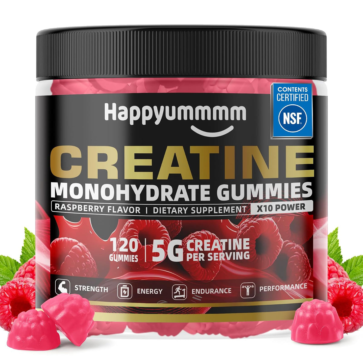 Happyummmm creatine gummies for energy