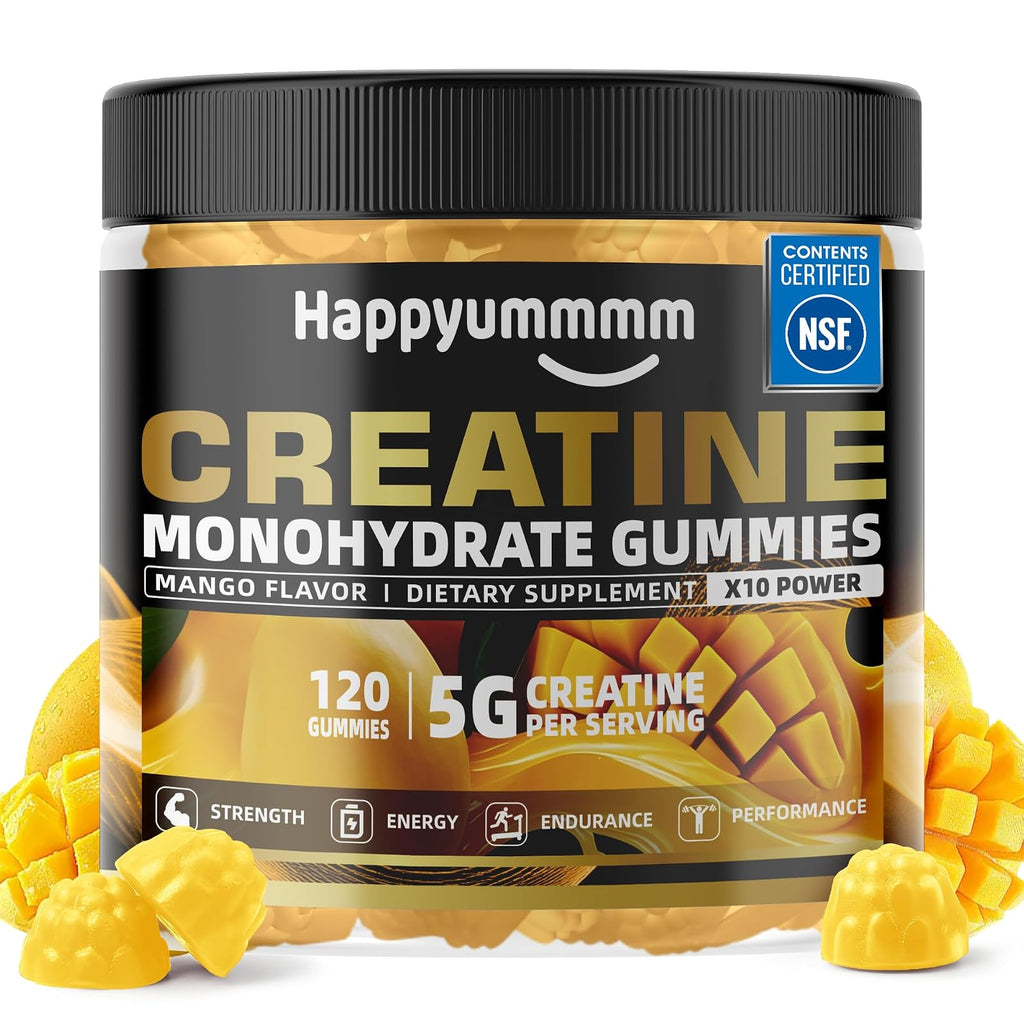Happyummmm creatine gummy energy boost