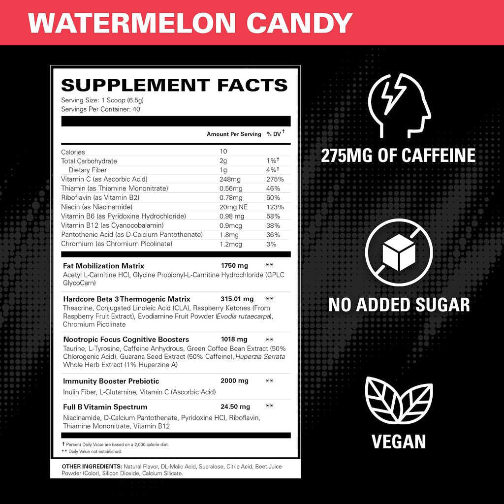hardcore pre-workout powder for athletes