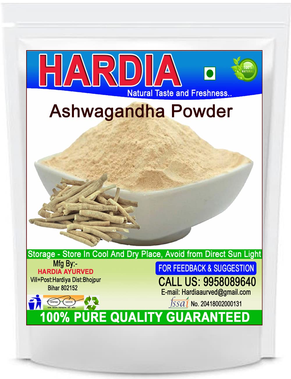 Hardia Ashwagandha for hormonal balance