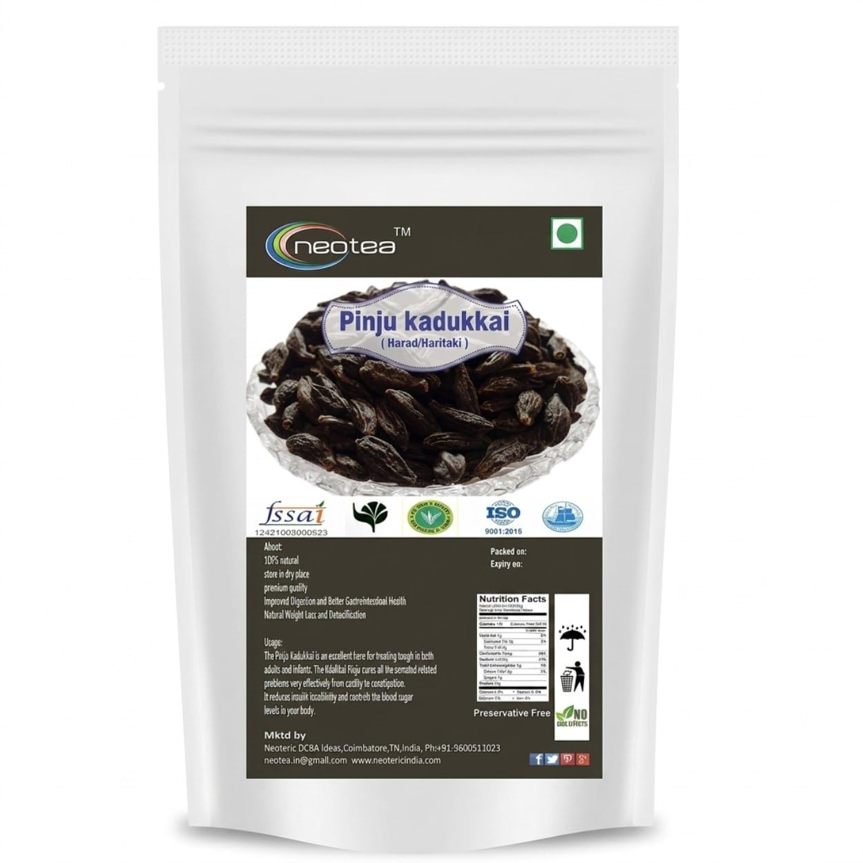 haritaki natural wellness supplement