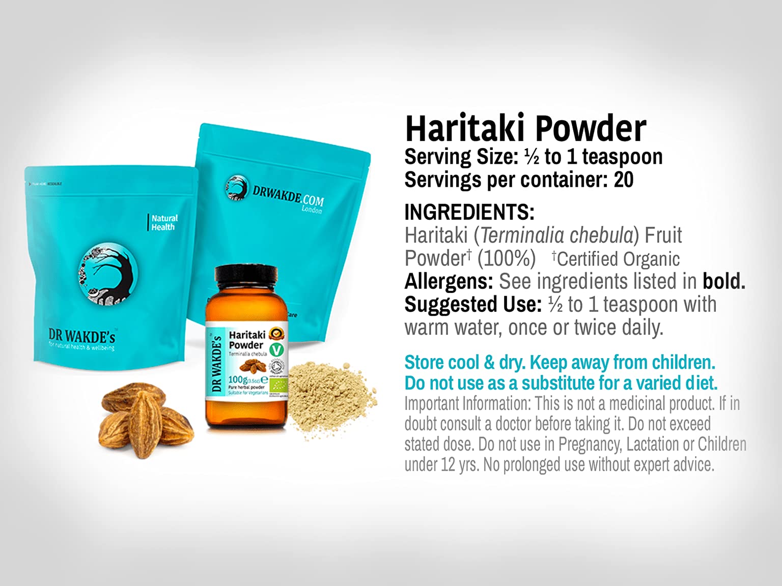 haritaki powder for daily supplements