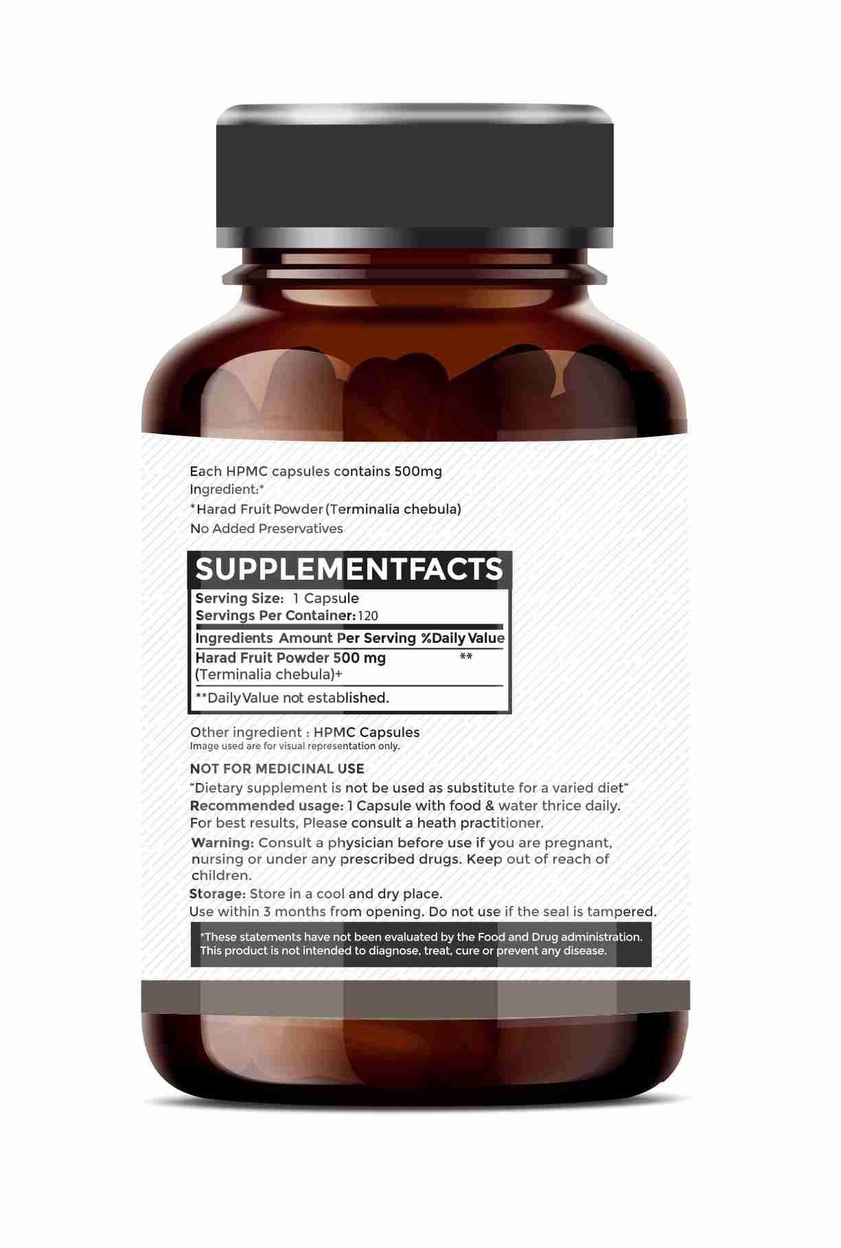 haritaki supplement for gut health