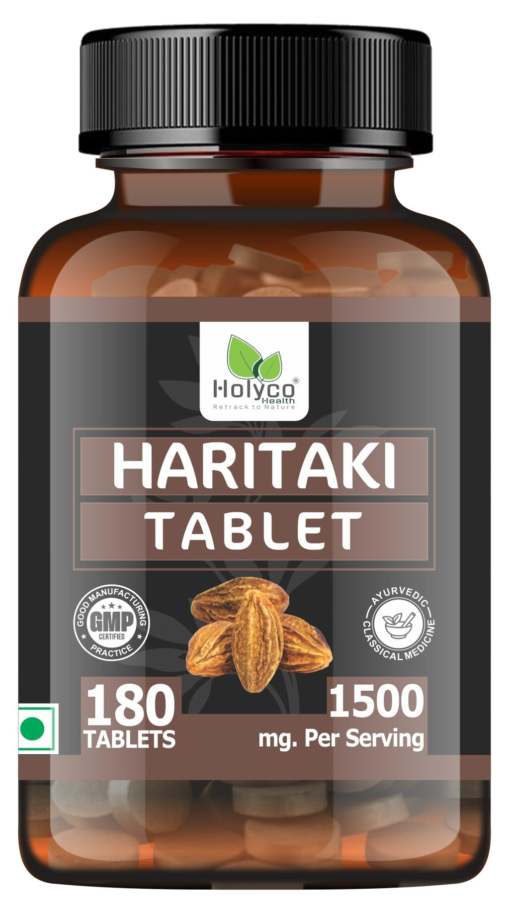 Haritaki tablets for detox support
