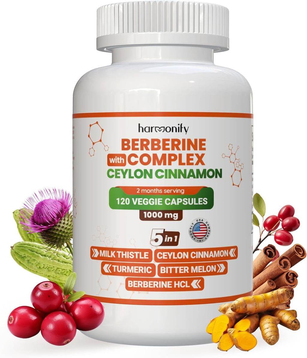 Harmonify Berberine Ceylon Cinnamon capsules