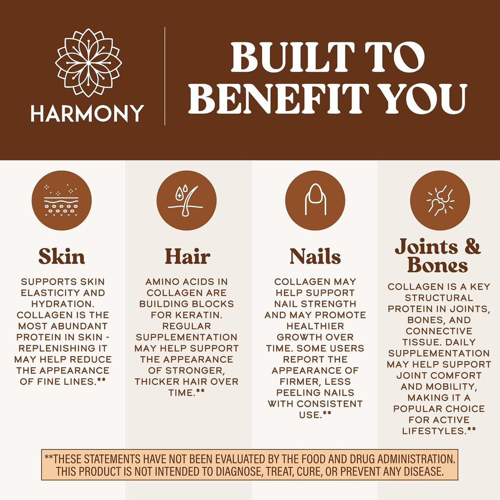 Harmony collagen stick packets
