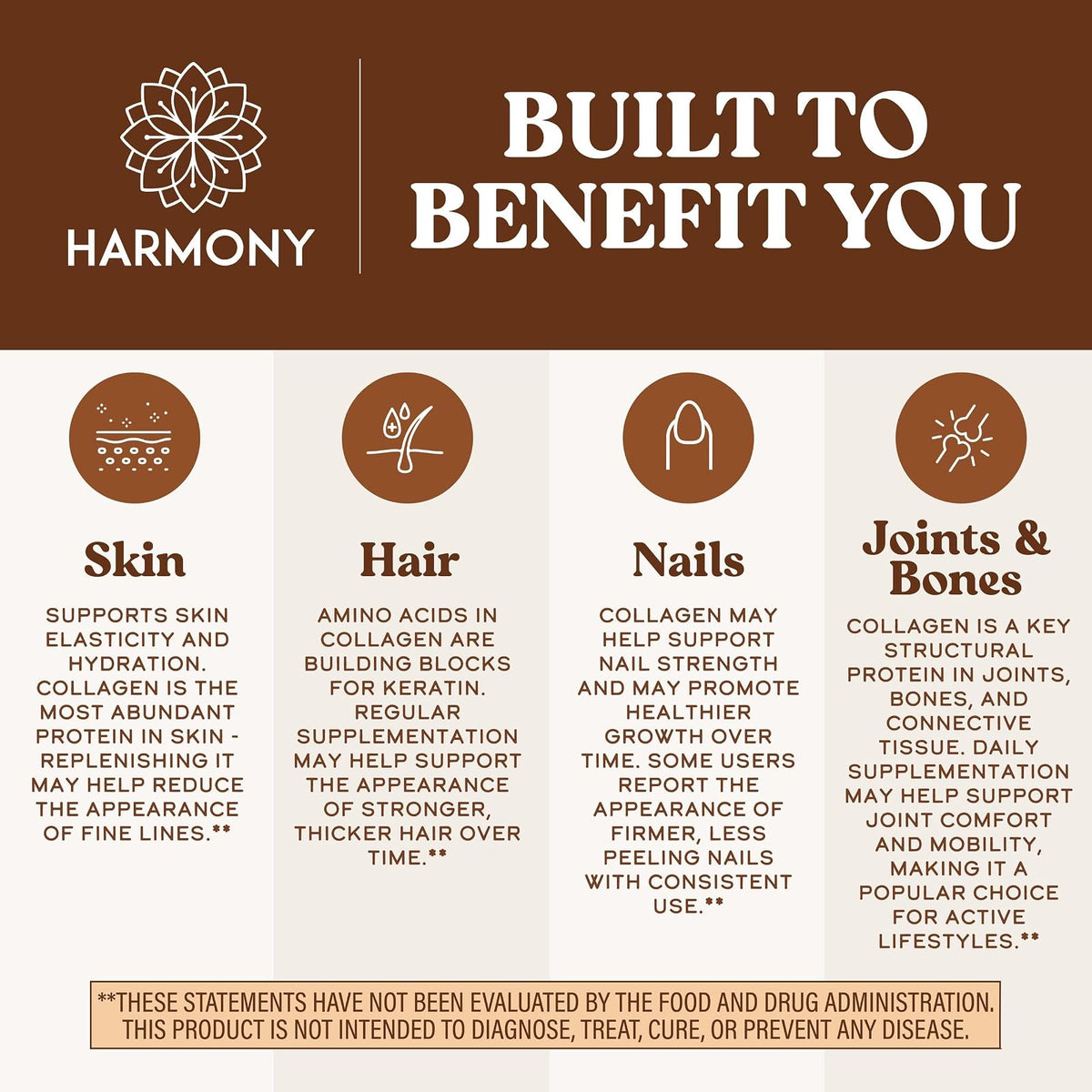 Harmony collagen stick packets