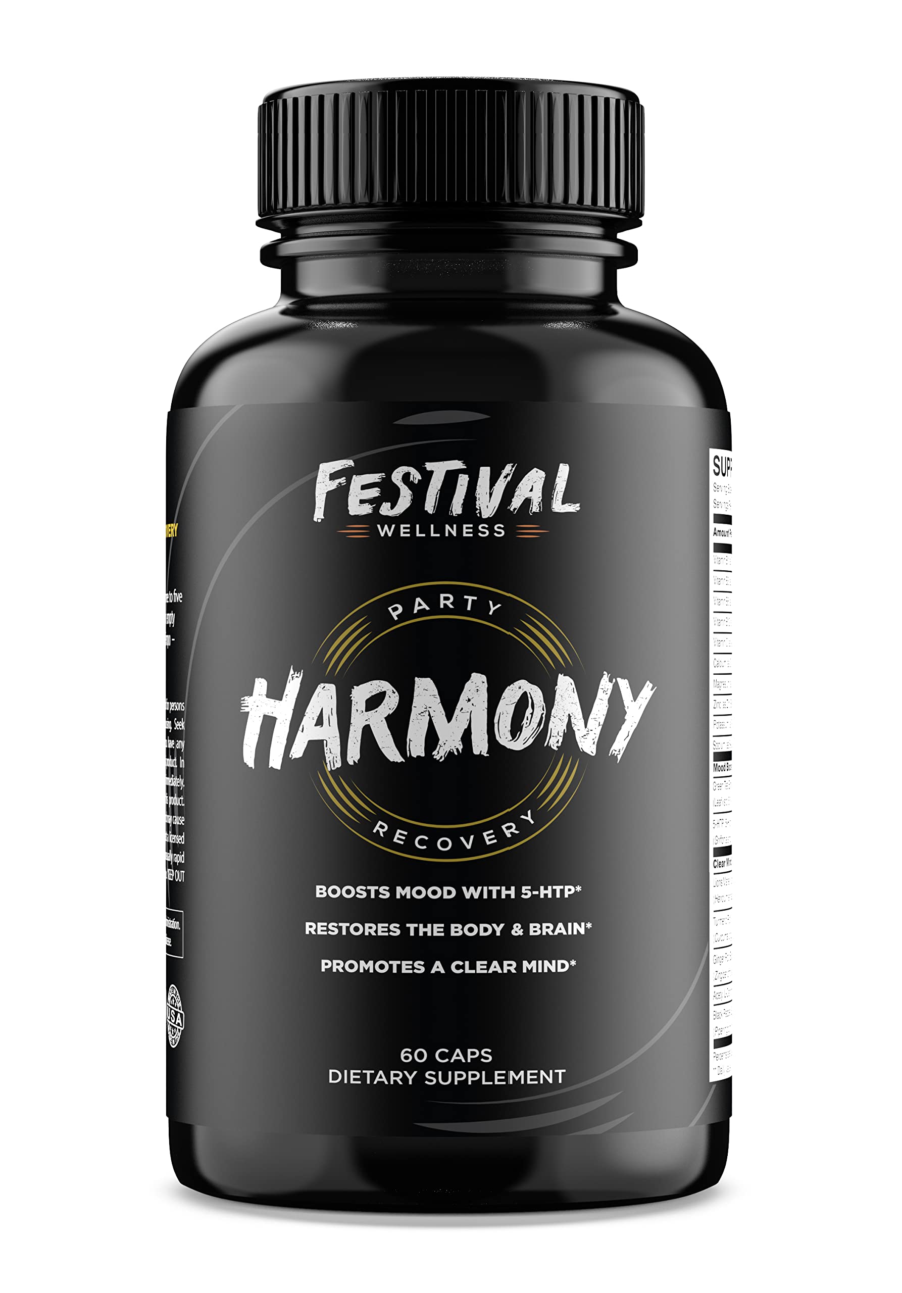 Harmony Festival Recovery supplement benefits