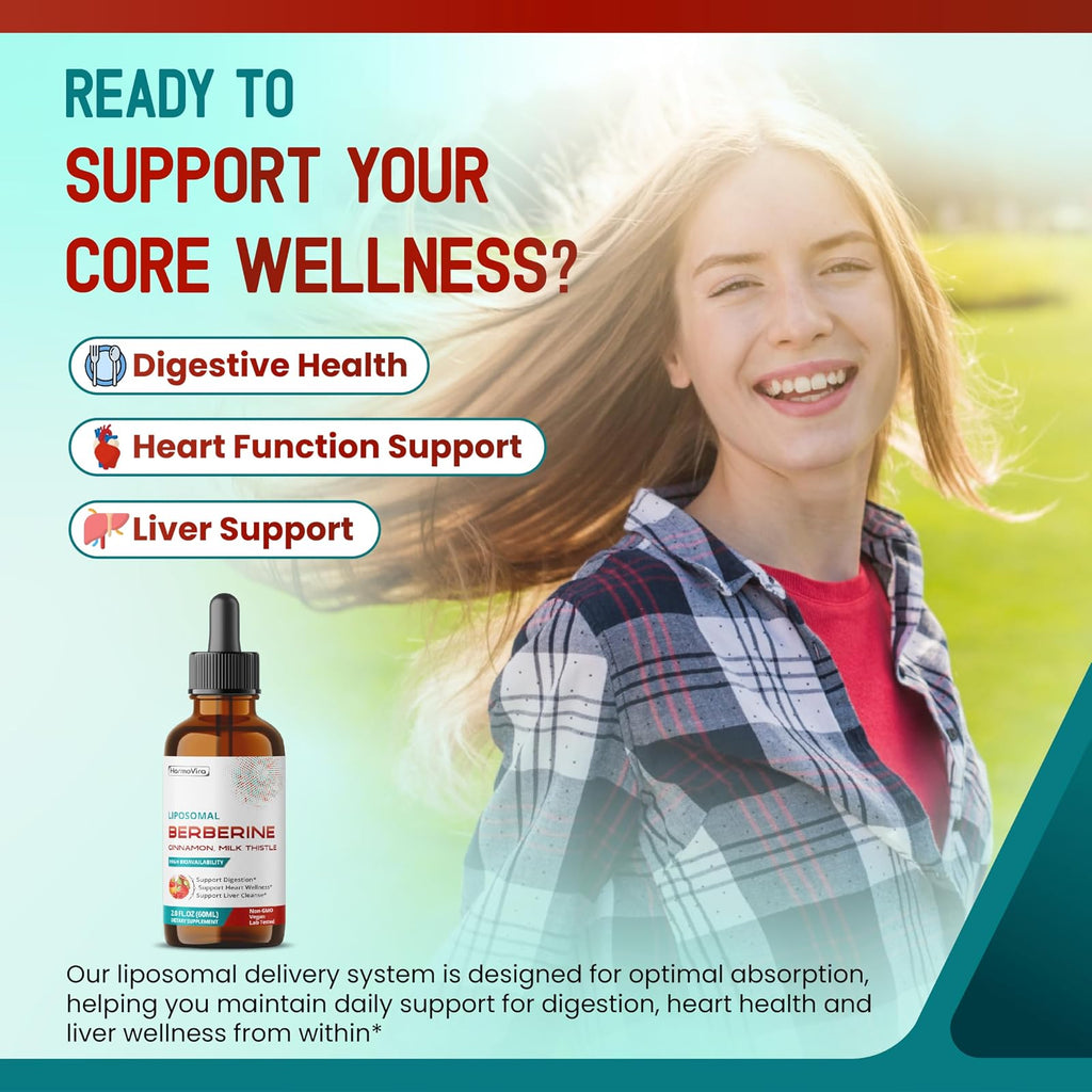 HarmoVira Berberine for gut health