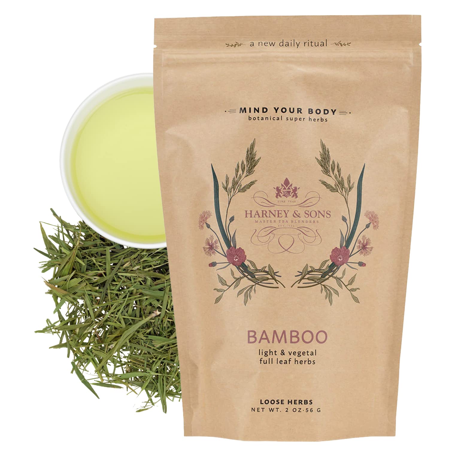 Harney & Sons bamboo tea loose leaves