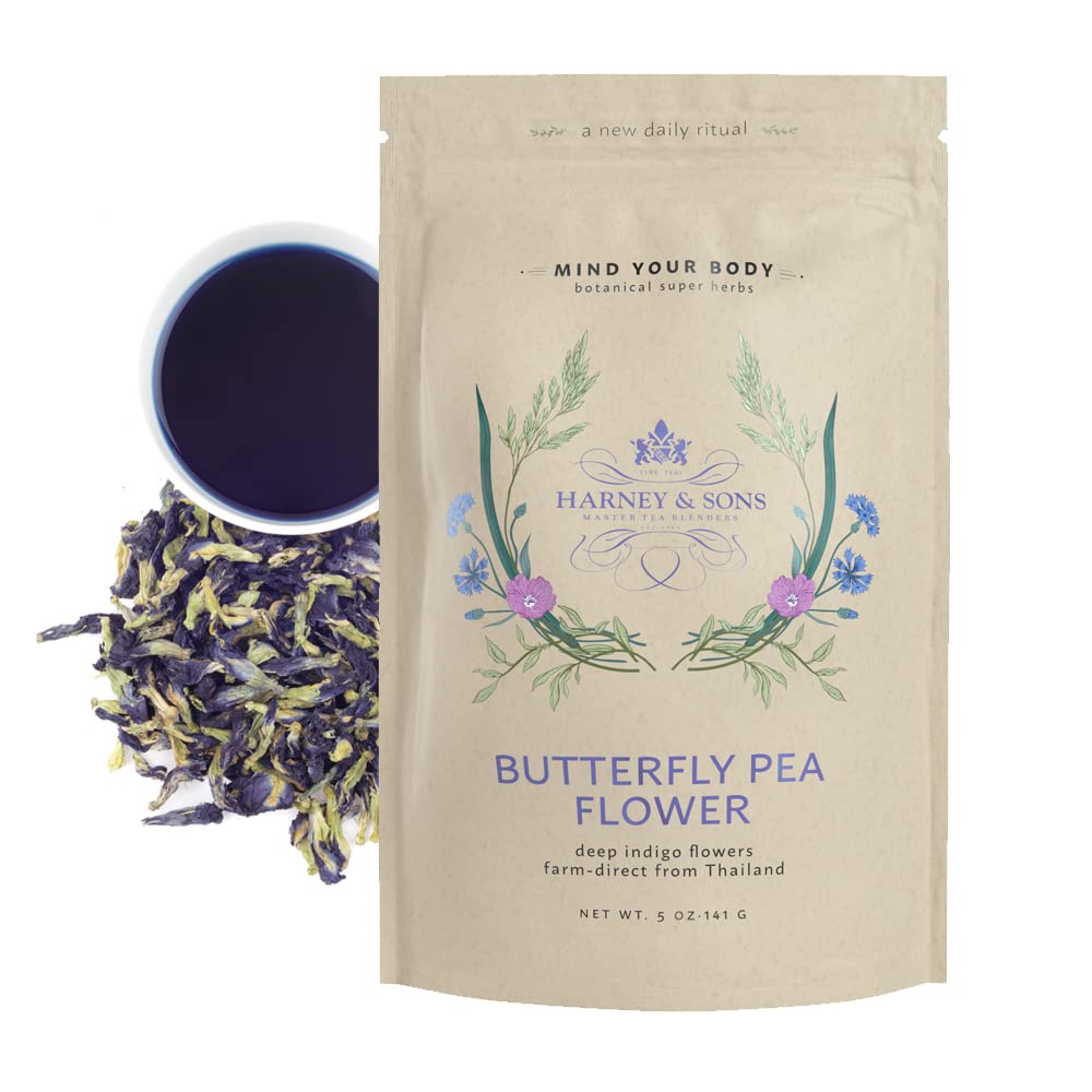 Harney & Sons butterfly pea flower tea