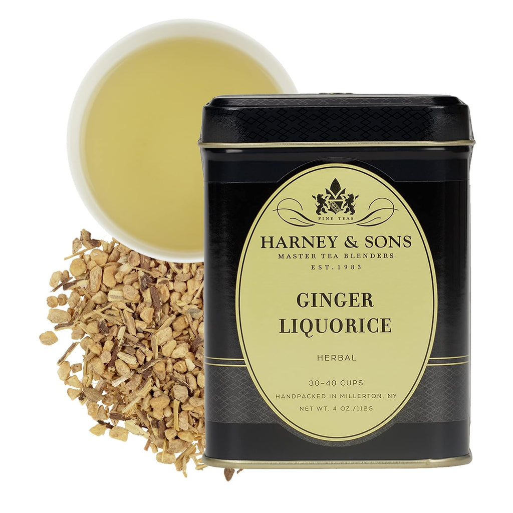 Harney & Sons ginger liquorice herbal tea