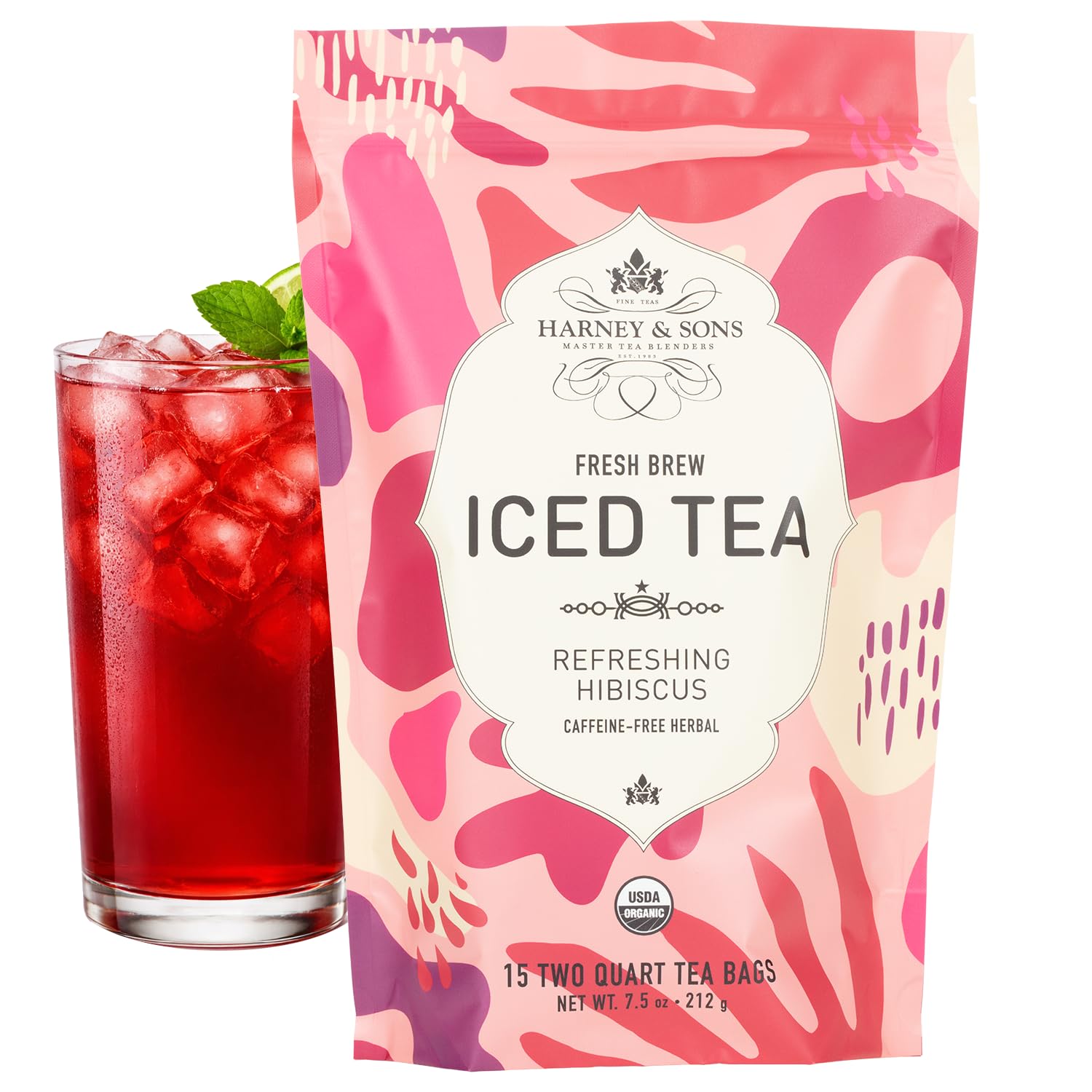Harney & Sons hibiscus iced tea bags