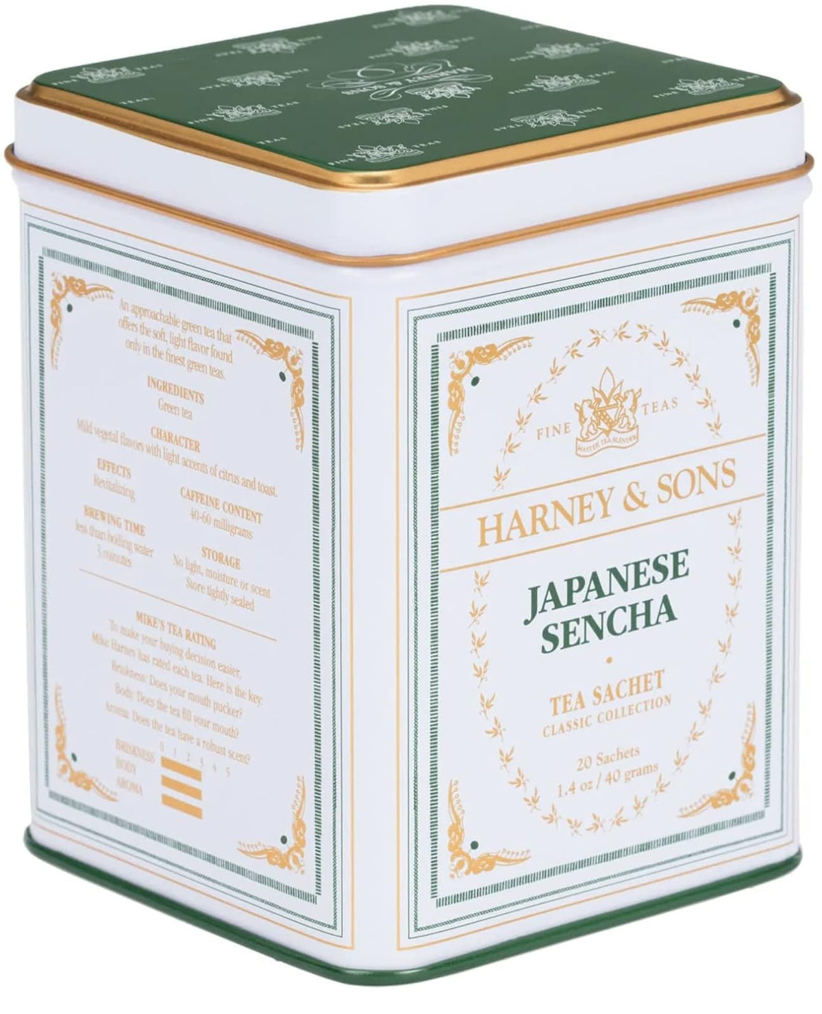 Harney & Sons Japanese Sencha green tea sachets