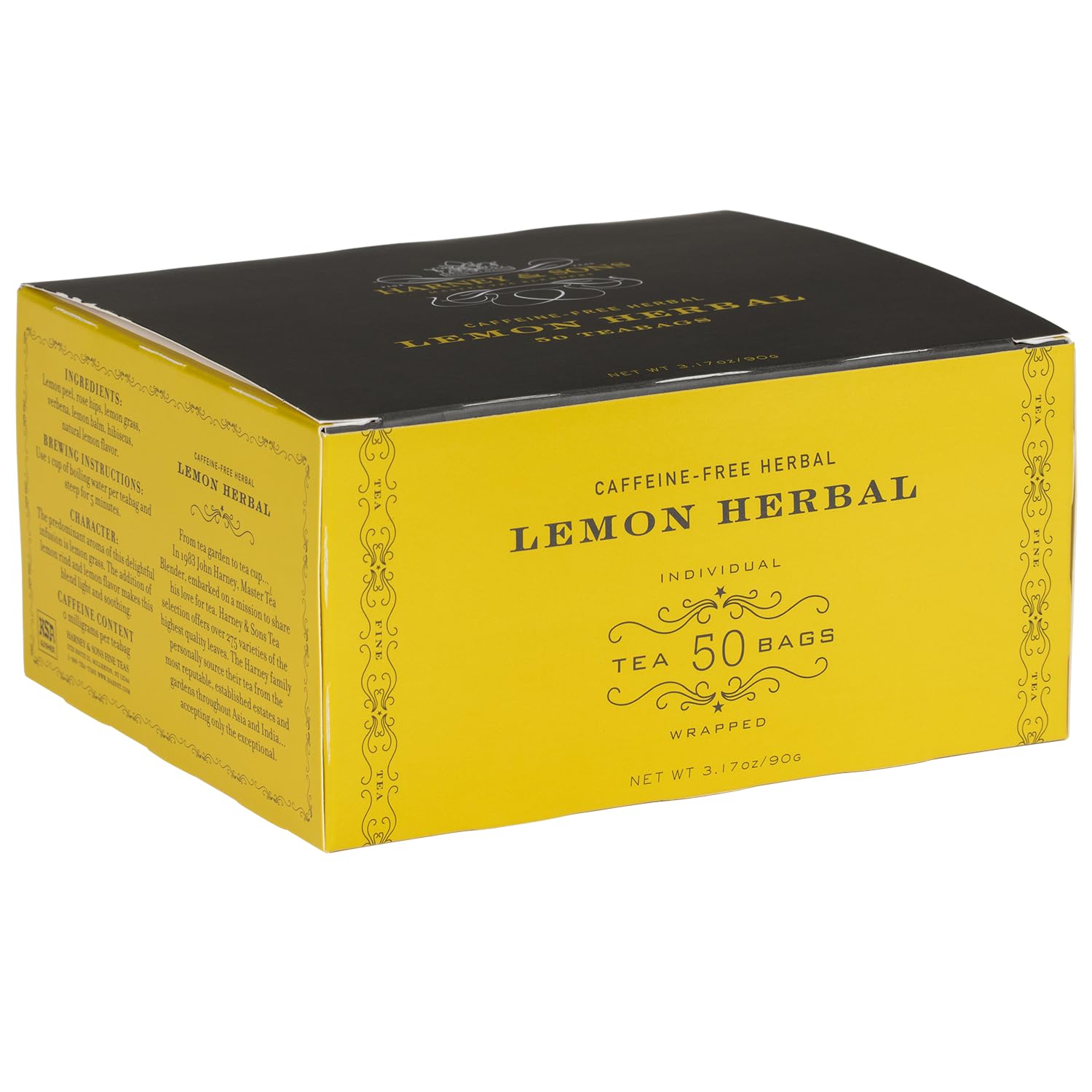 Harney & Sons lemon herbal tea bags