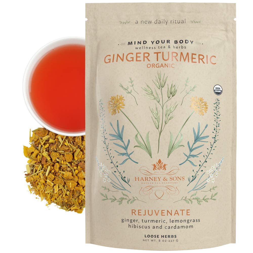 Harney & Sons organic ginger turmeric tea