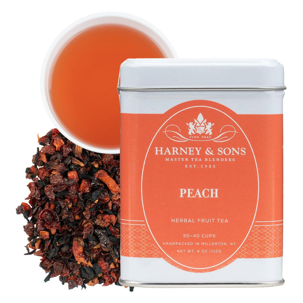 Harney & Sons peach herbal tea