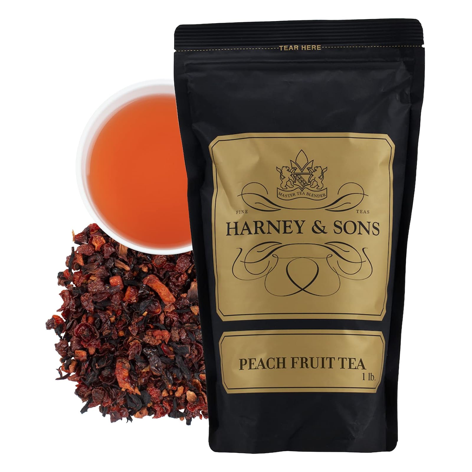 Harney & Sons peach herbal tea