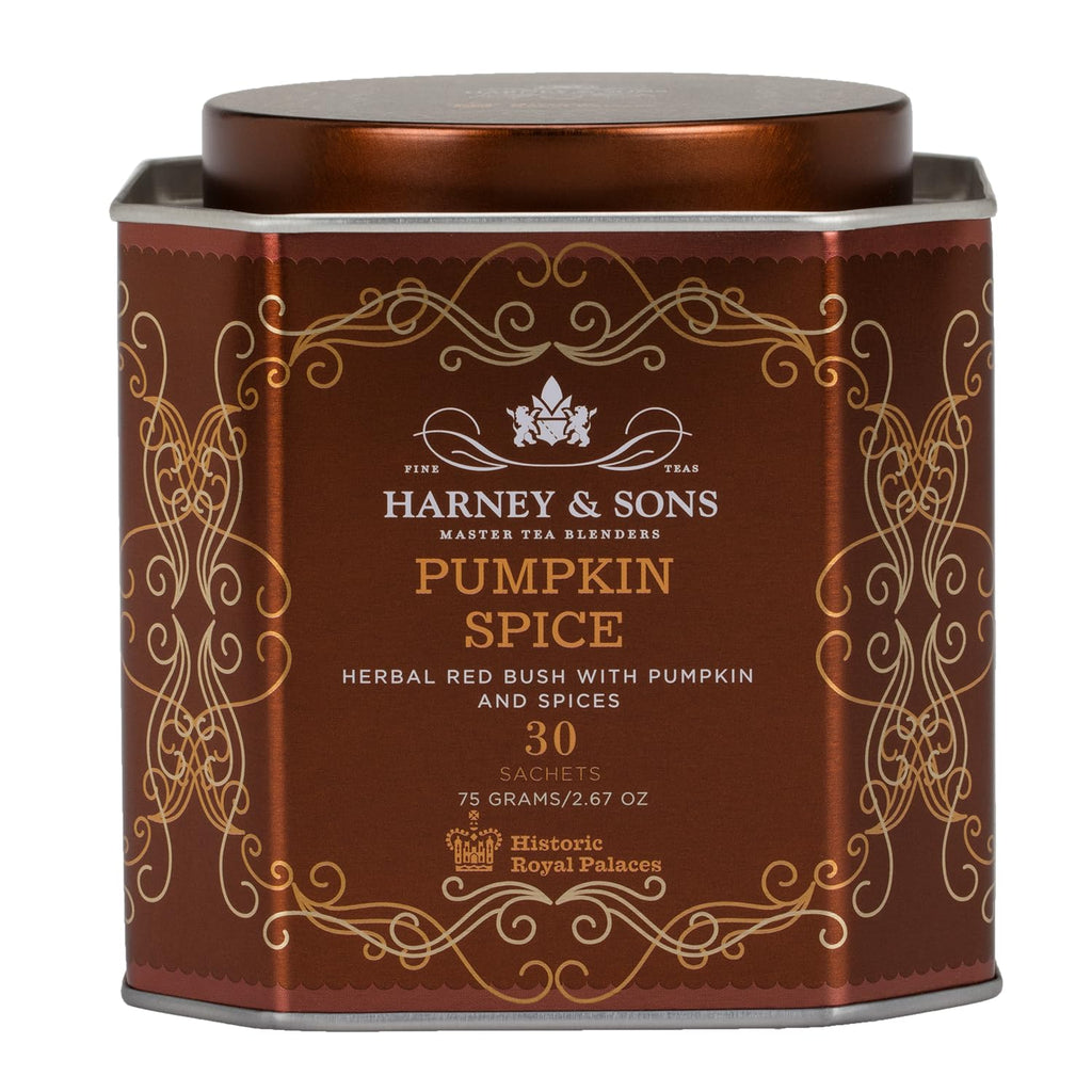 Harney & Sons pumpkin spice herbal tea