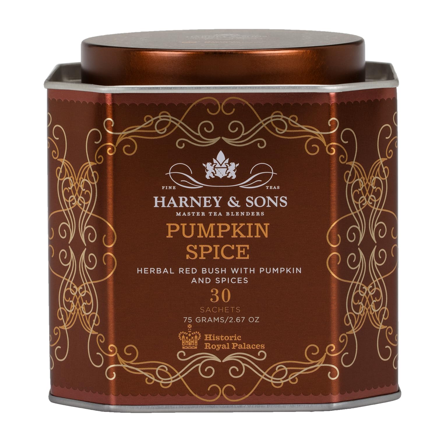 Harney & Sons pumpkin spice herbal tea