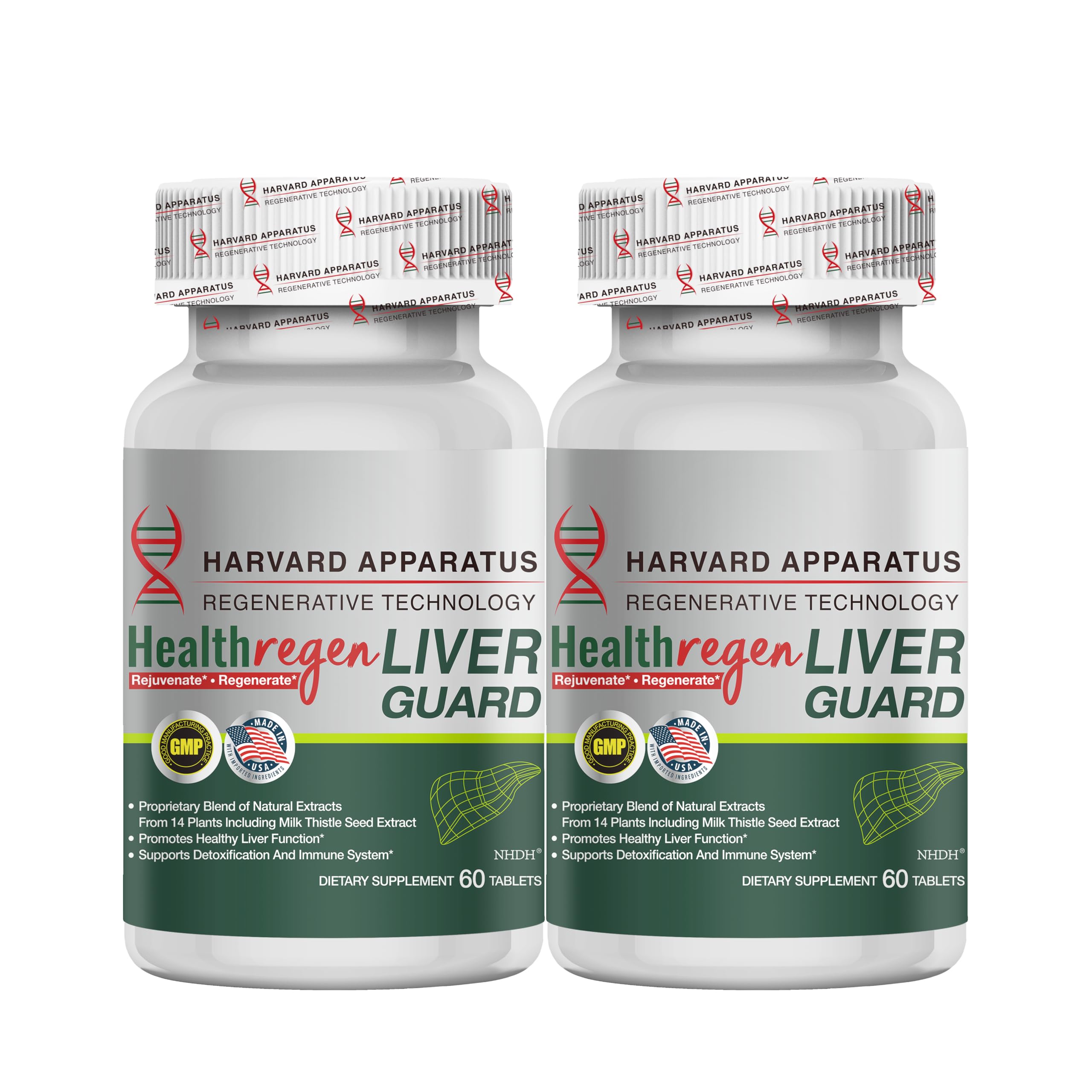 Harvard Apparatus milk thistle detox tablets