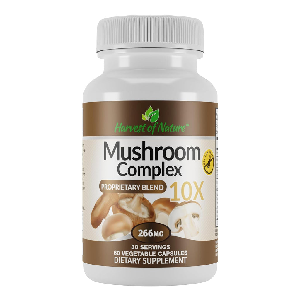 Harvest of Nature mushroom complex capsules