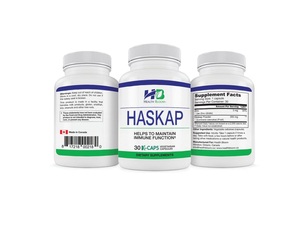 Haskap berry wellness capsules