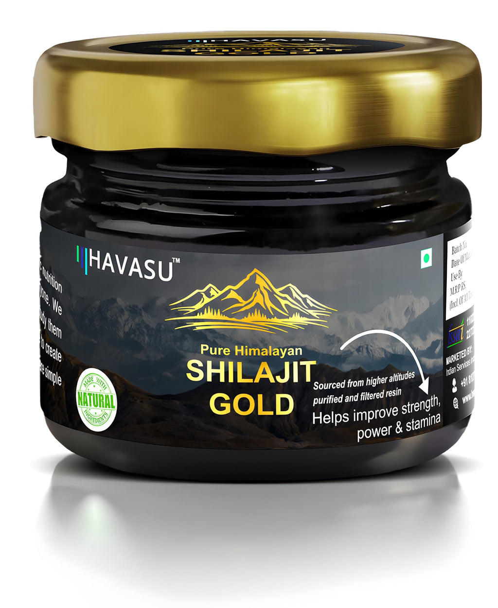 HAVASU Ayurveda Shilajit resin benefits