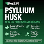 HAVASU Nutrition psyllium for gut health