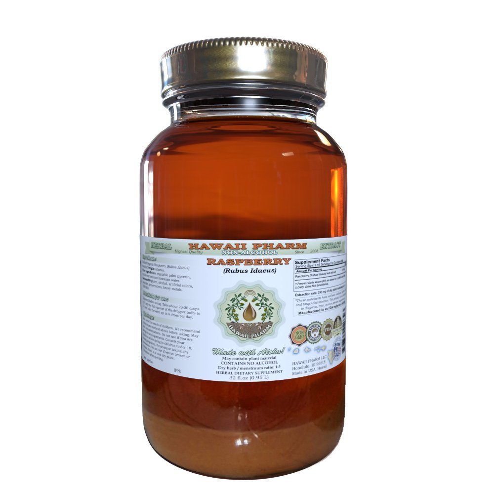 Hawaii Pharm raspberry glycerite benefits