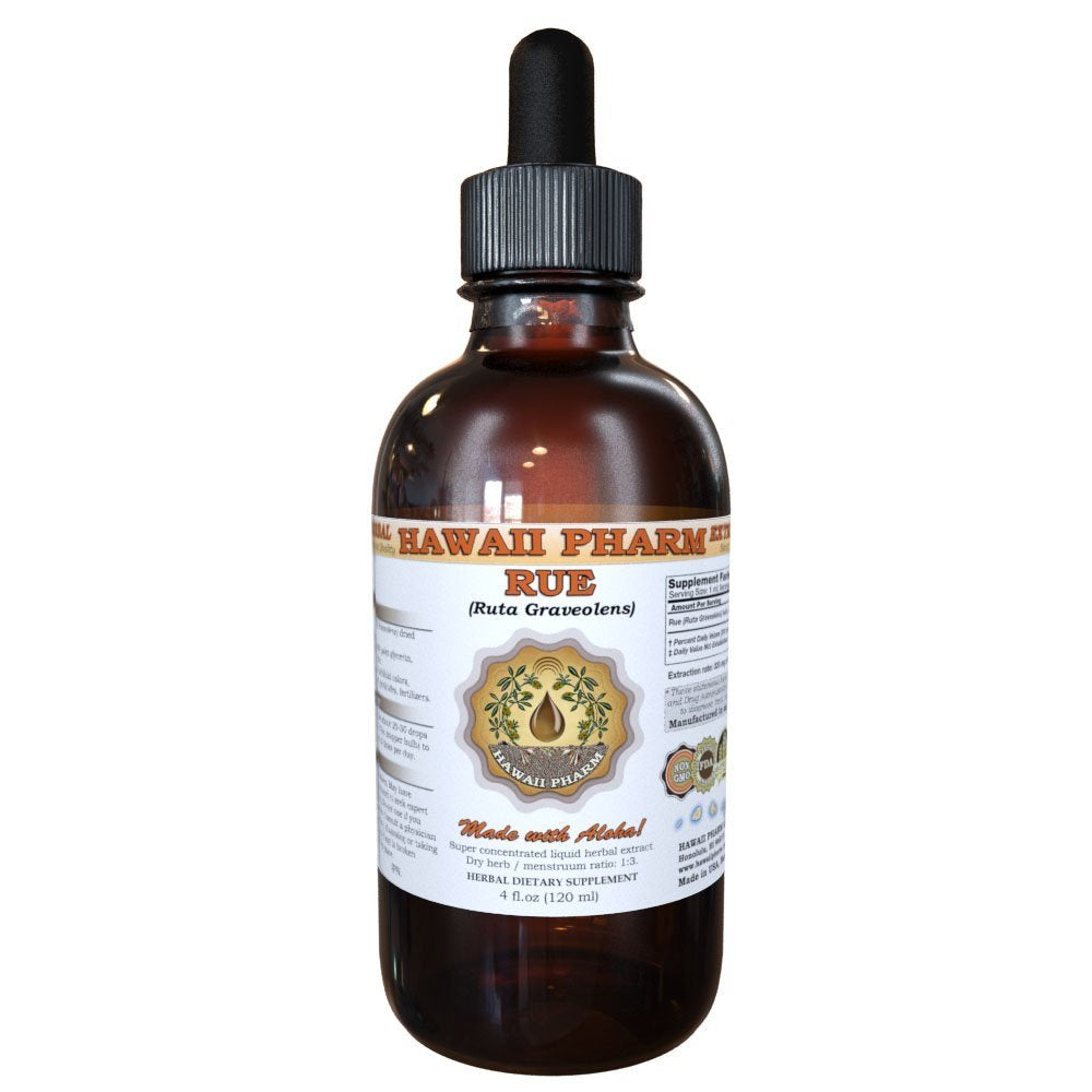 Hawaii Pharm Rue liquid extract benefits