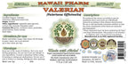 Hawaii Pharm valerian herbal remedy