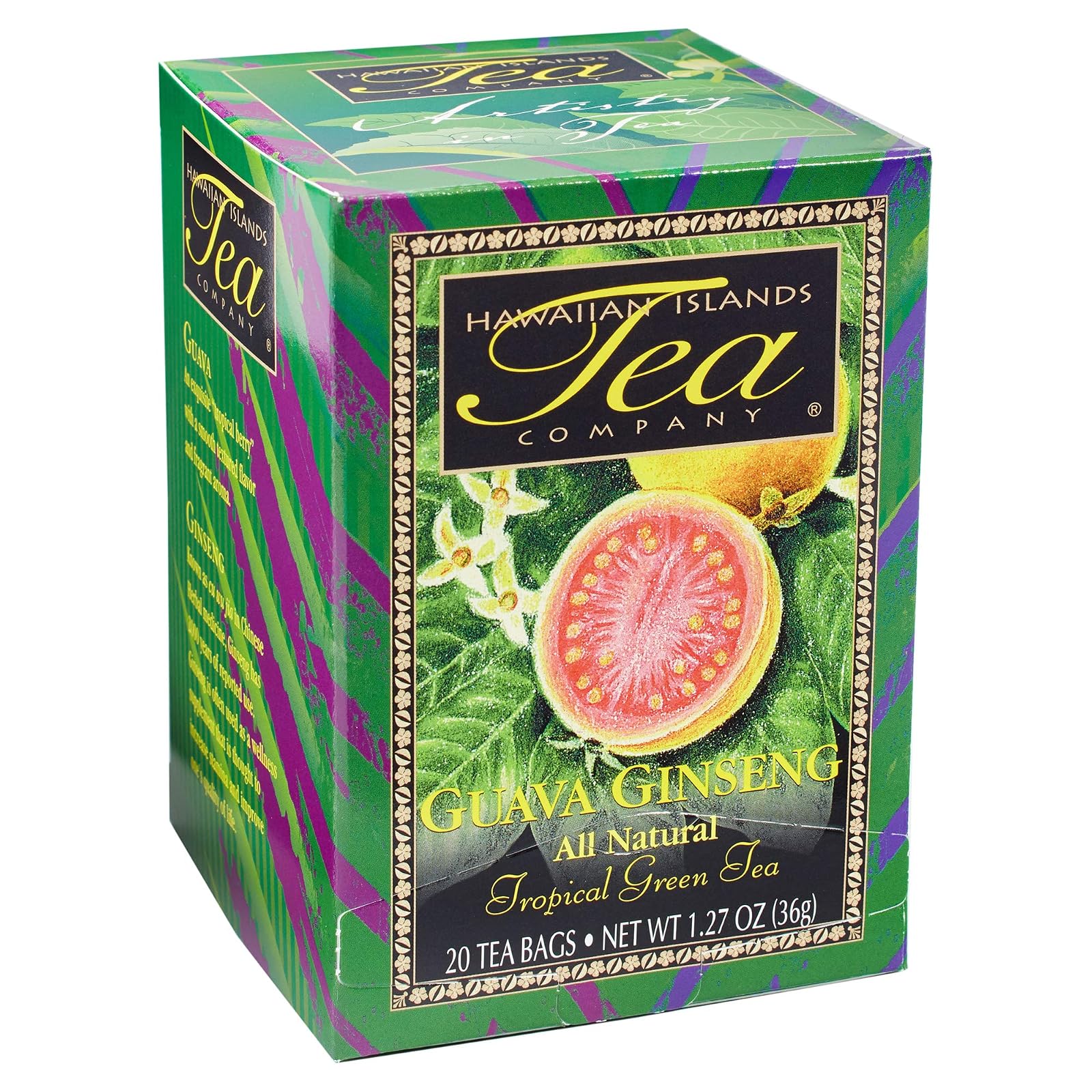 Hawaiian Islands Guava Ginseng herbal tea