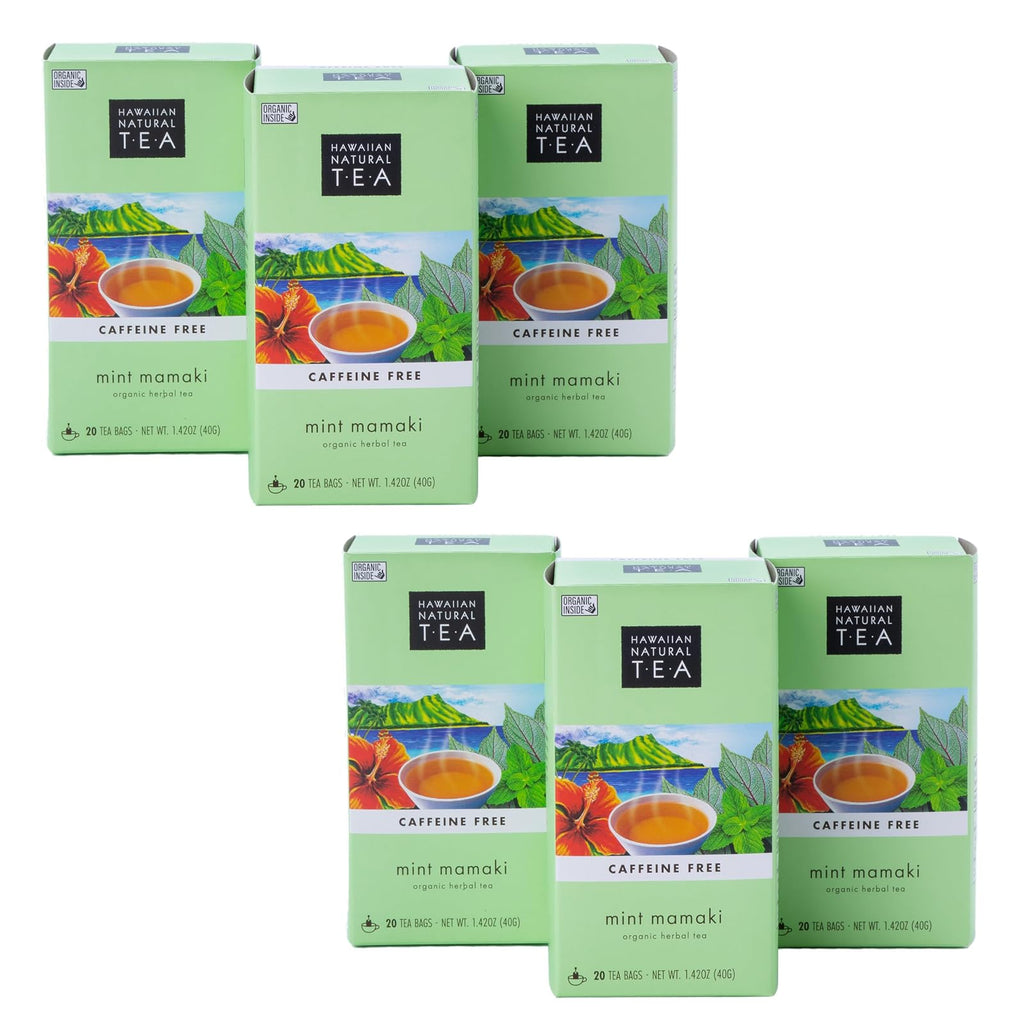 Hawaiian Natural Tea Mint Mamaki herbal tea bags