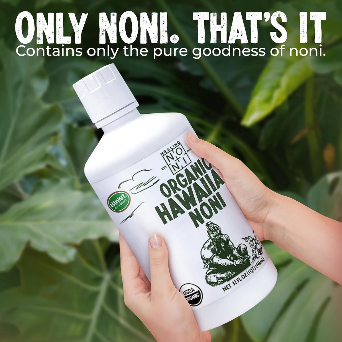 Hawaiian noni juice for vitality