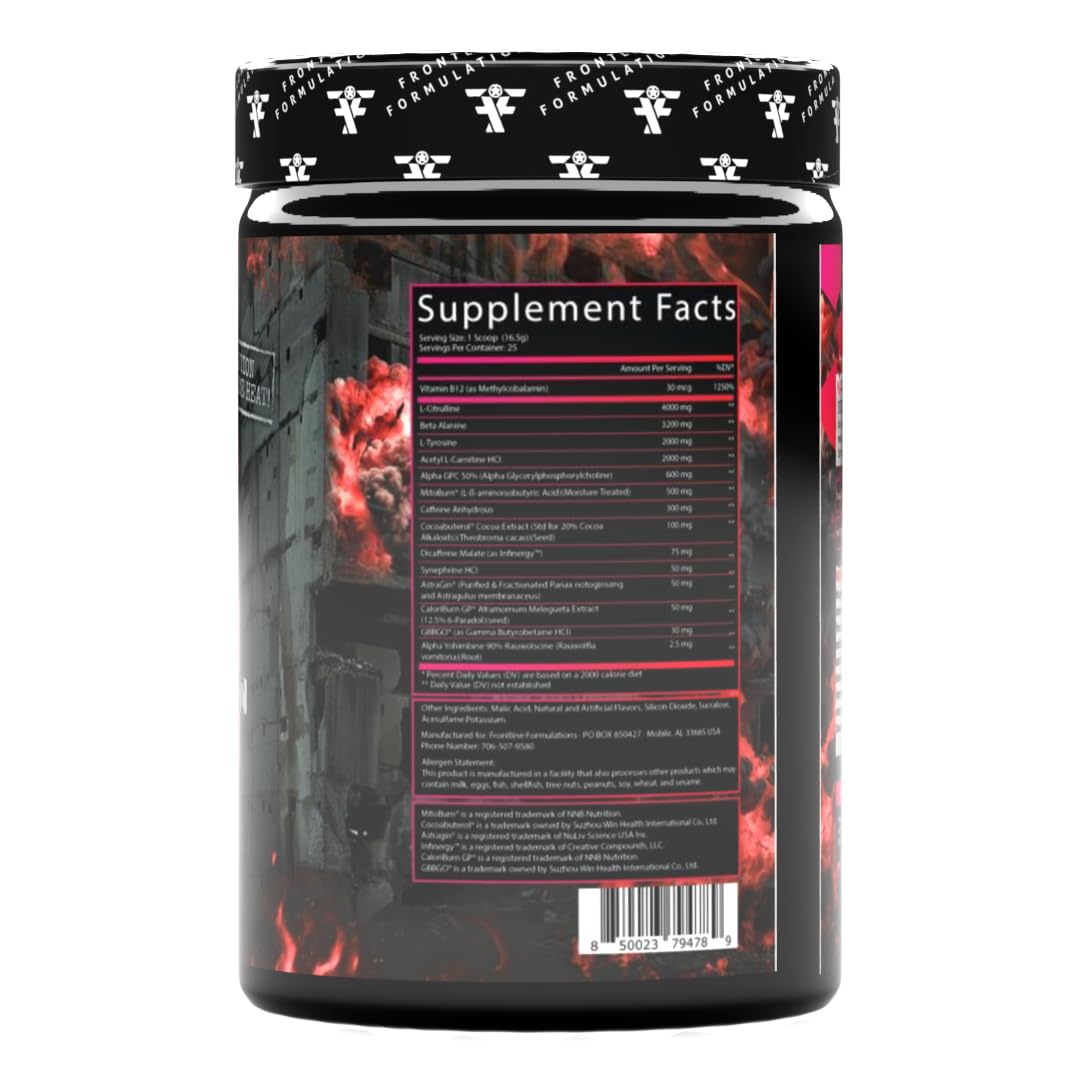 Hawaiian Punch flavour pre workout supplement
