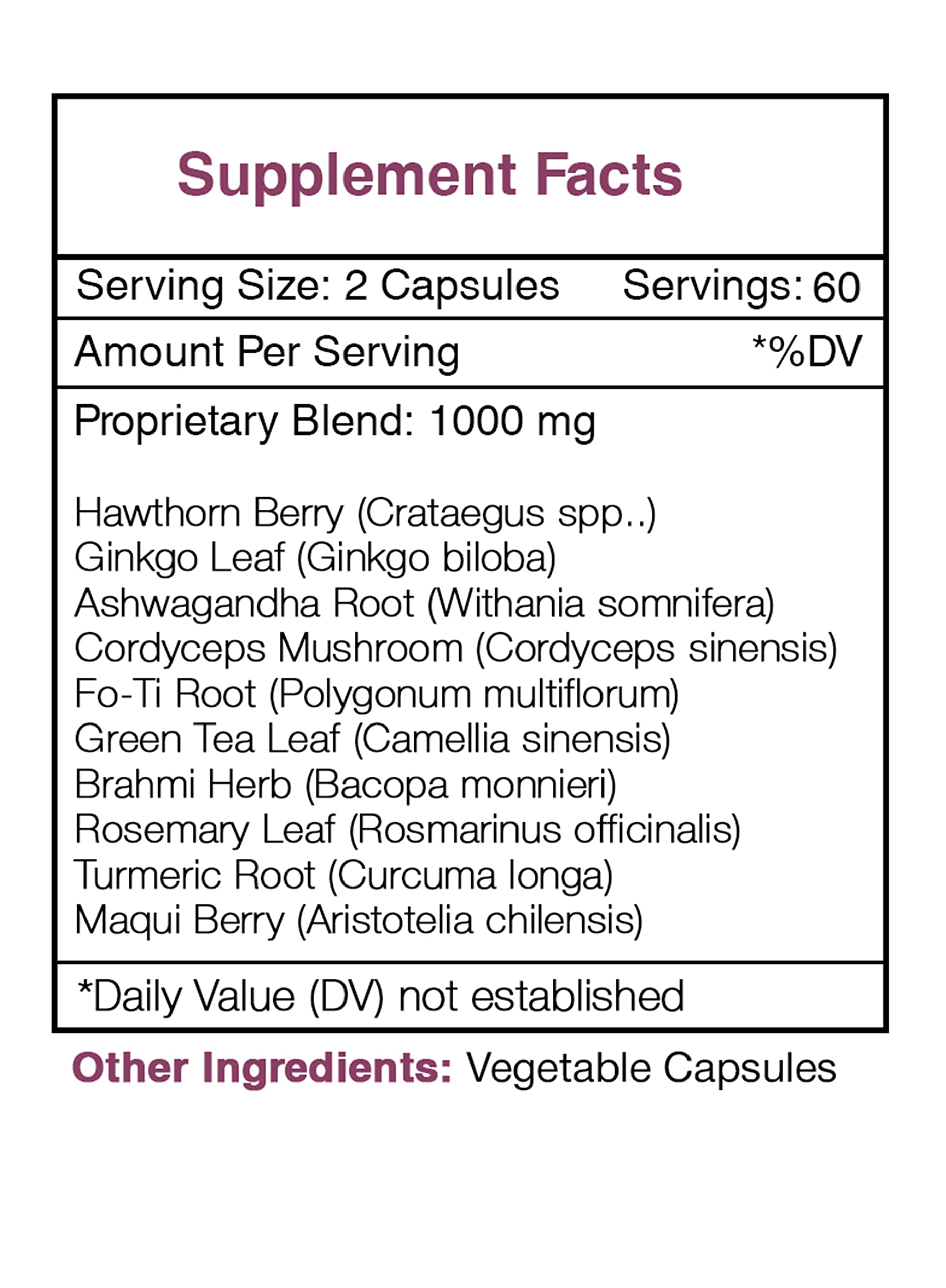 Hawthorn and ashwagandha for stress relief