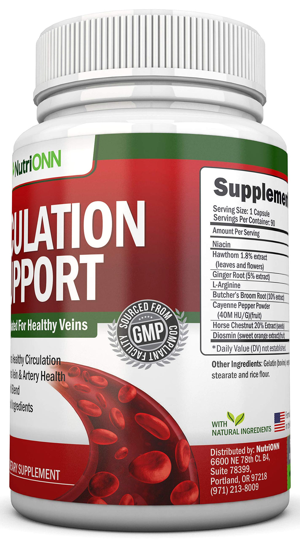 Hawthorn and niacin for better circulation