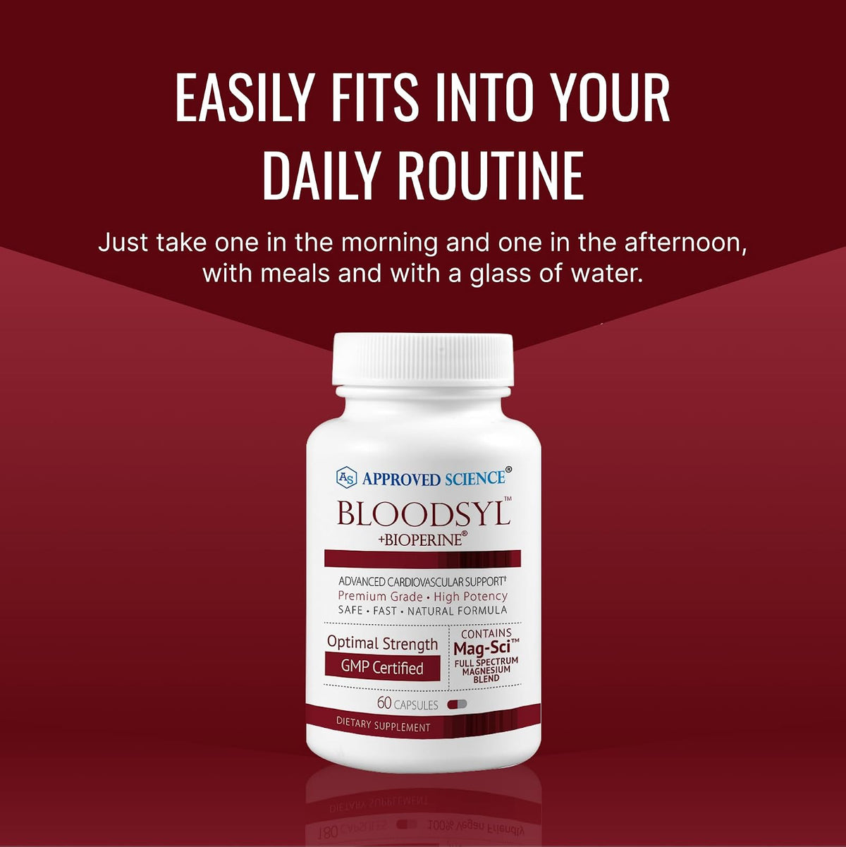 Hawthorn berry and magnesium for daily support