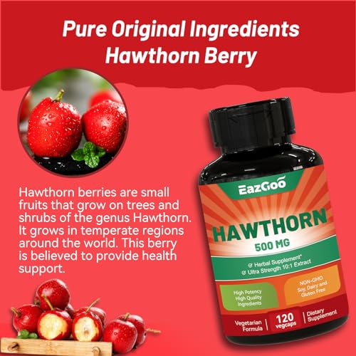 hawthorn berry capsules for digestive health