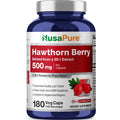 Hawthorn berry capsules for heart health