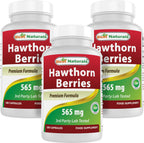 Hawthorn berry capsules for heart health