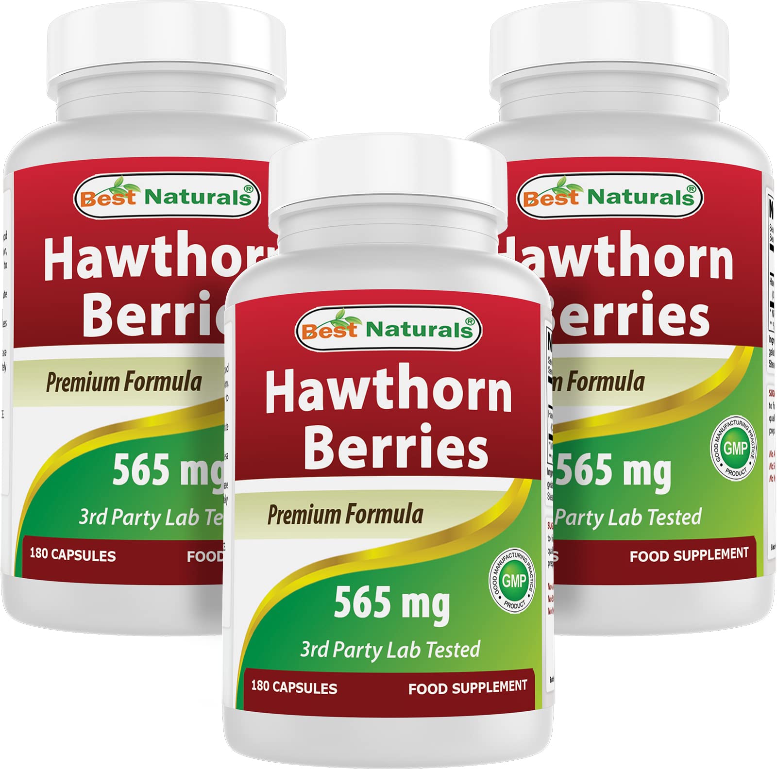 Hawthorn berry capsules for heart health