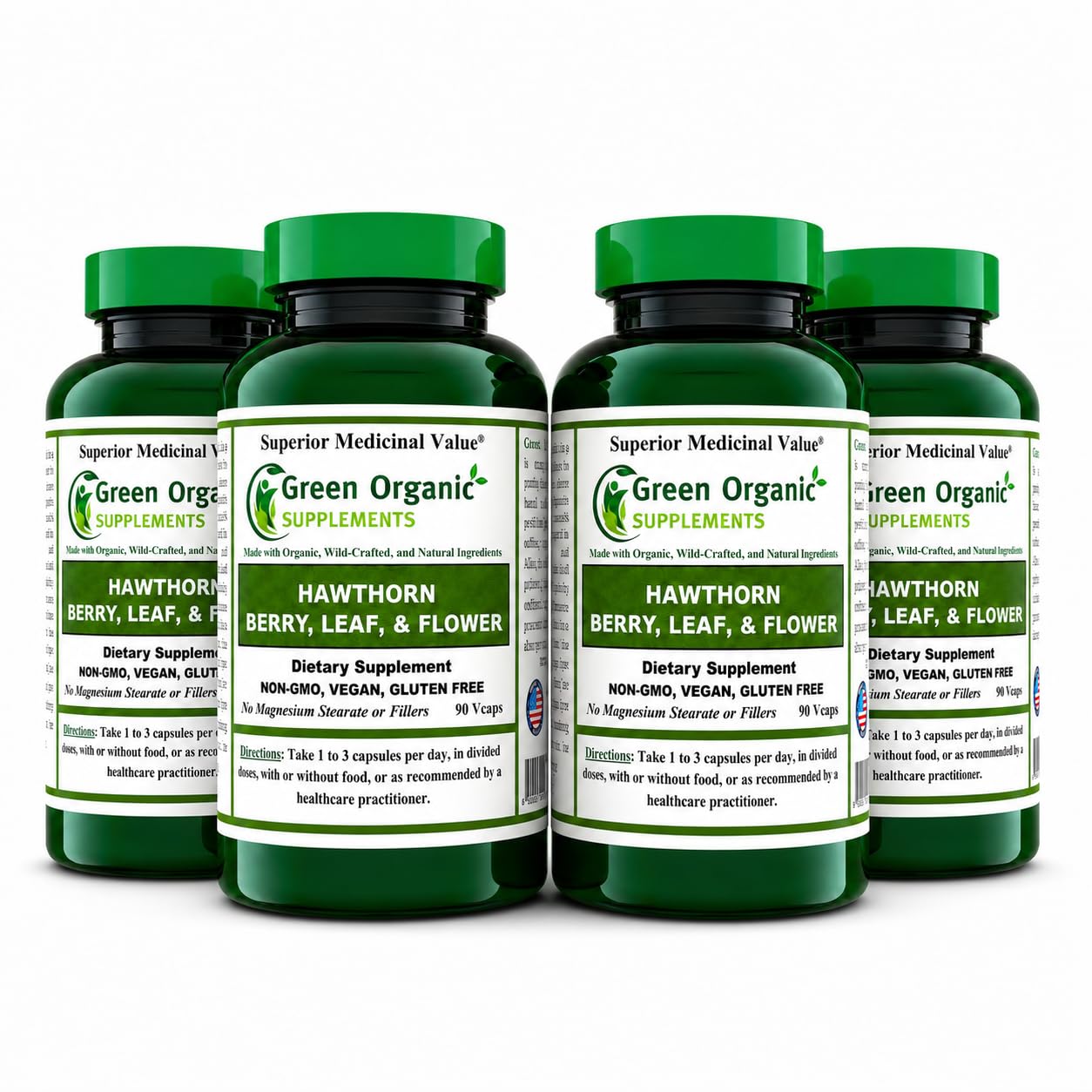 Hawthorn berry capsules for heart health