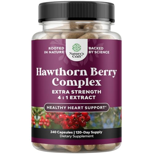 Hawthorn Berry capsules for heart health