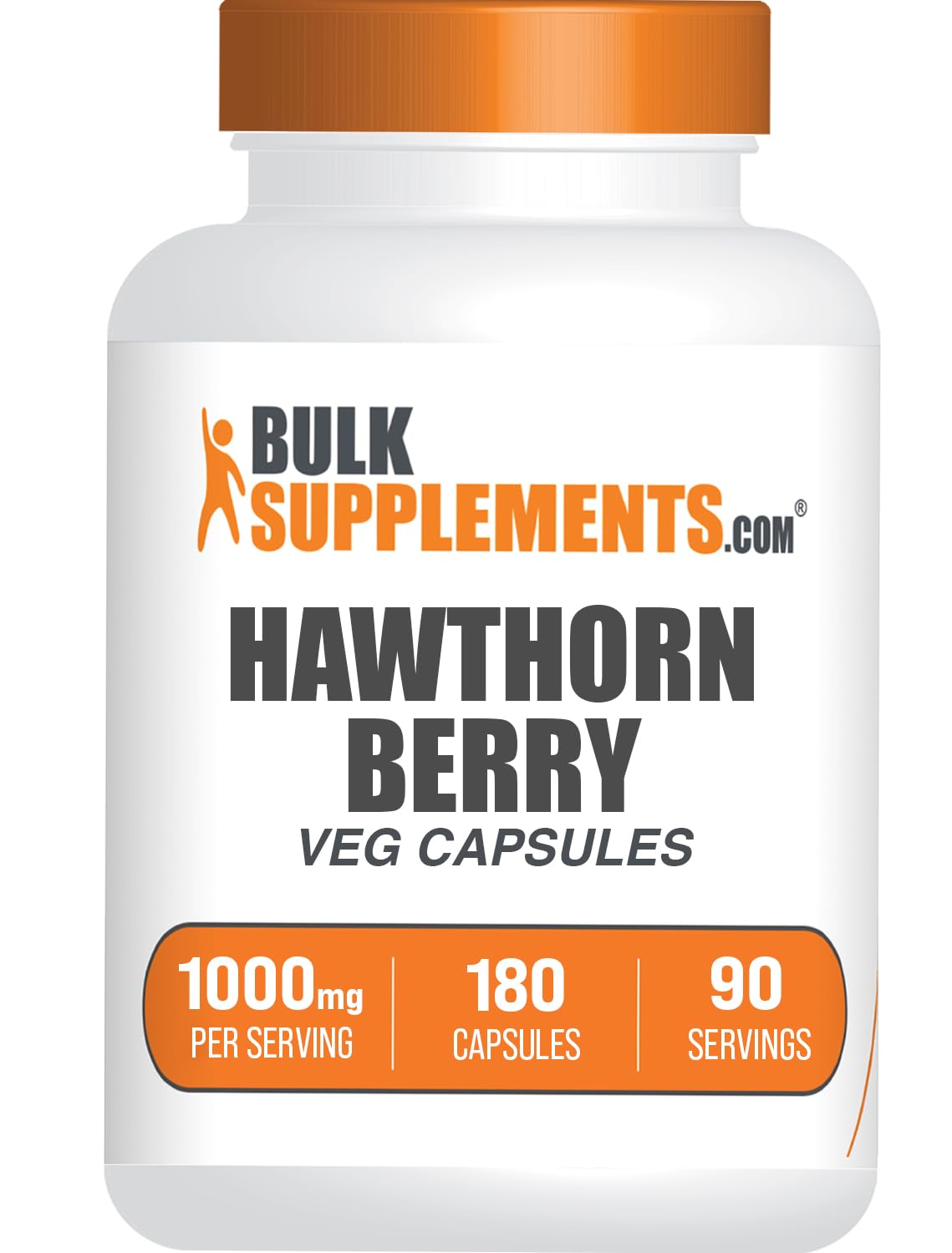 Hawthorn berry capsules for heart health