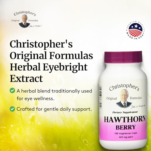 Hawthorn berry capsules for overall health