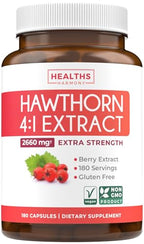 Hawthorn berry extract capsules