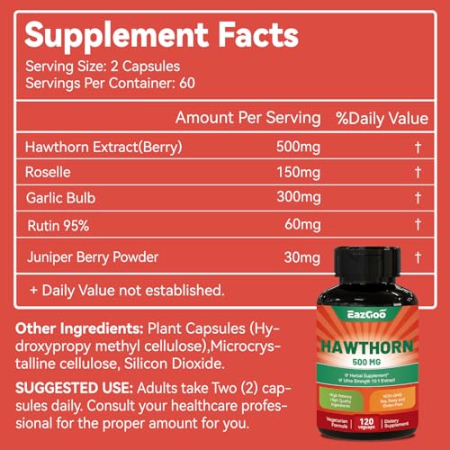hawthorn berry extract for cardiovascular health